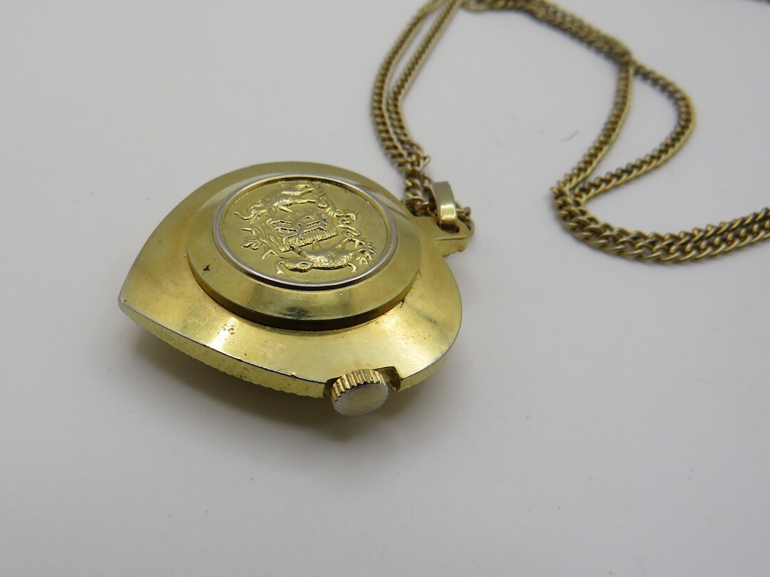 Vintage Neck Chain Watch / Mechanical Watch / Pendant Watch / Fully ...