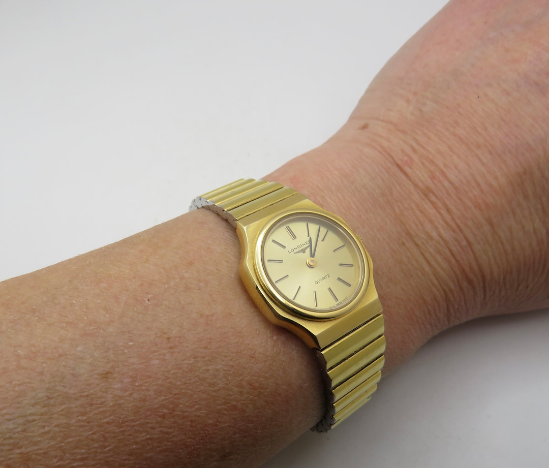 Vintage Sports Watch / Longines Watch / Gold Watch / Womans Watch ...