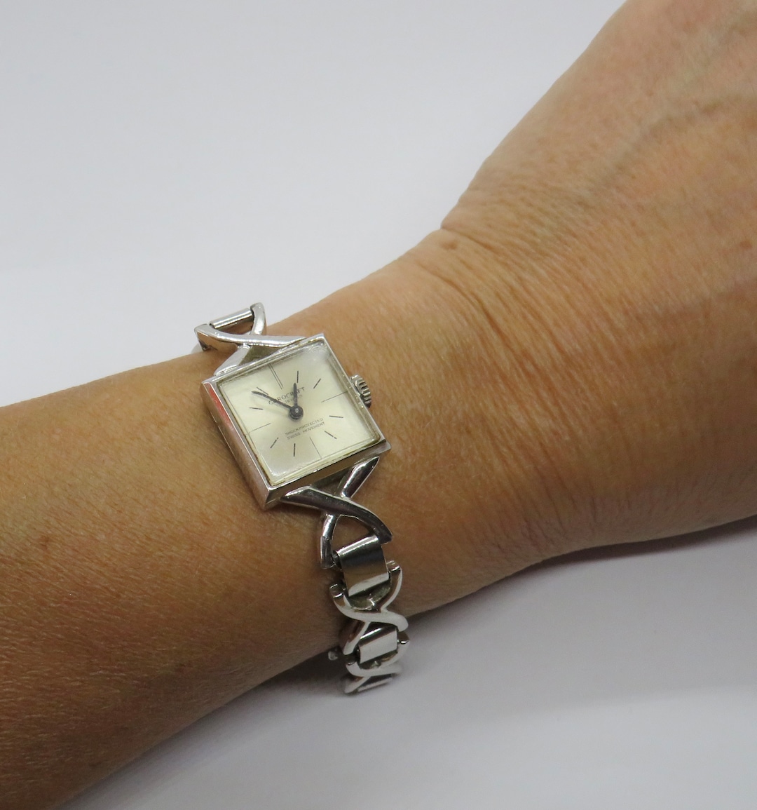 Vintage Swiss Watch / Gift for Her / Vintage Cronocraft / Mechanical ...