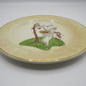 Royal Worcester Palissy Spode Embossed Art Deco Lady Plates 2x ...