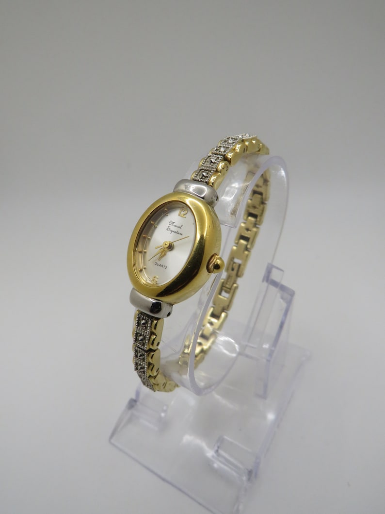 Vintage Cocktail Watch / Quartz Watch / Marcel Signature Watch / Womens ...