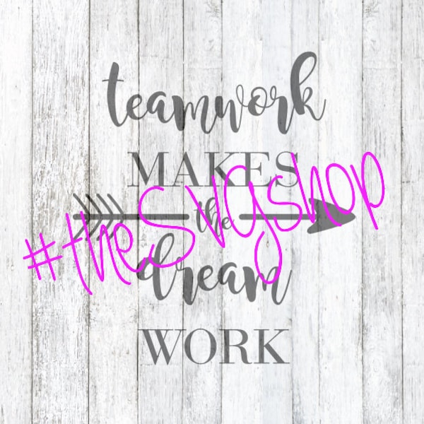 Teamwork Svg - Etsy