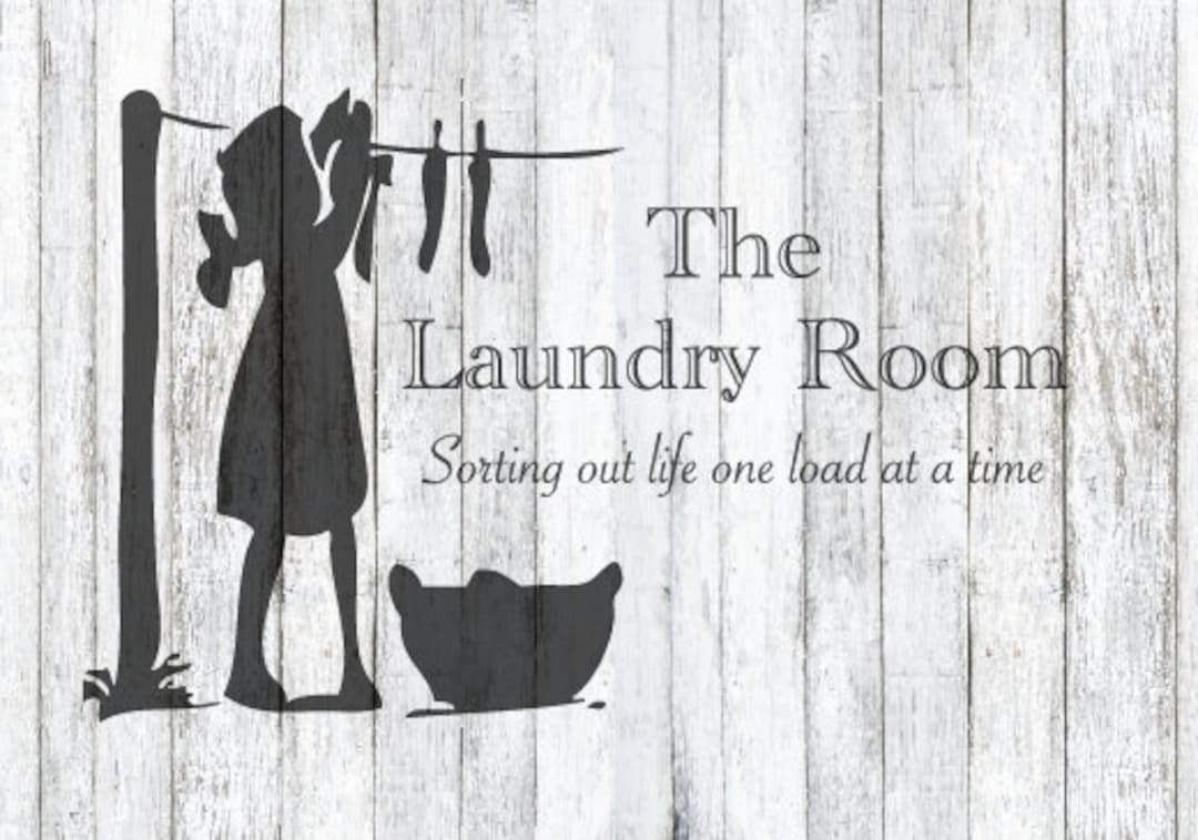 The Laundry Room SVG - Etsy