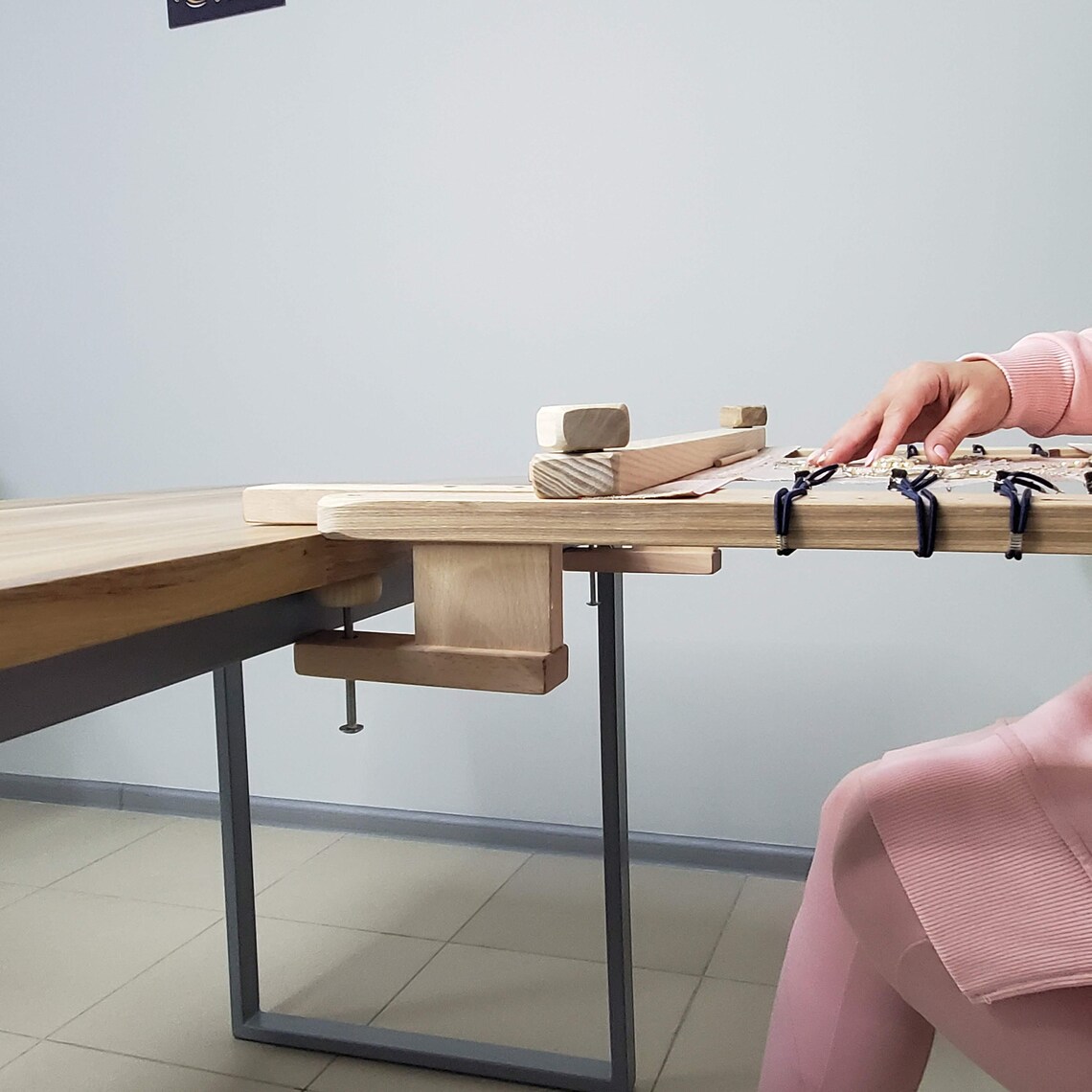 Embroidery Frame Needlework Lap Table Holder and Frame 23 | Etsy