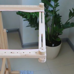 Tambour Embroidery Large Frame and Trestles 24" - 79" ( 60cm - 200cm ...