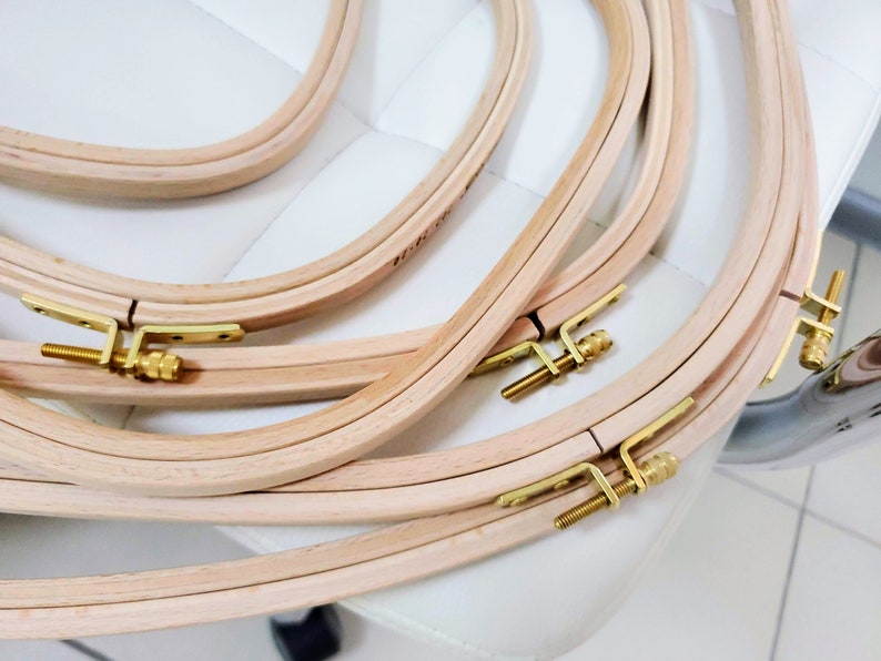 Large Square Embroidery Hoop Wooden Cross Stitch Hoops - Etsy