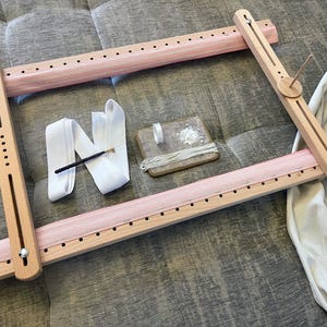 Tambour Embroidery Kit for Beginner Luneville, Goldwork. Wood Frame 39 ...