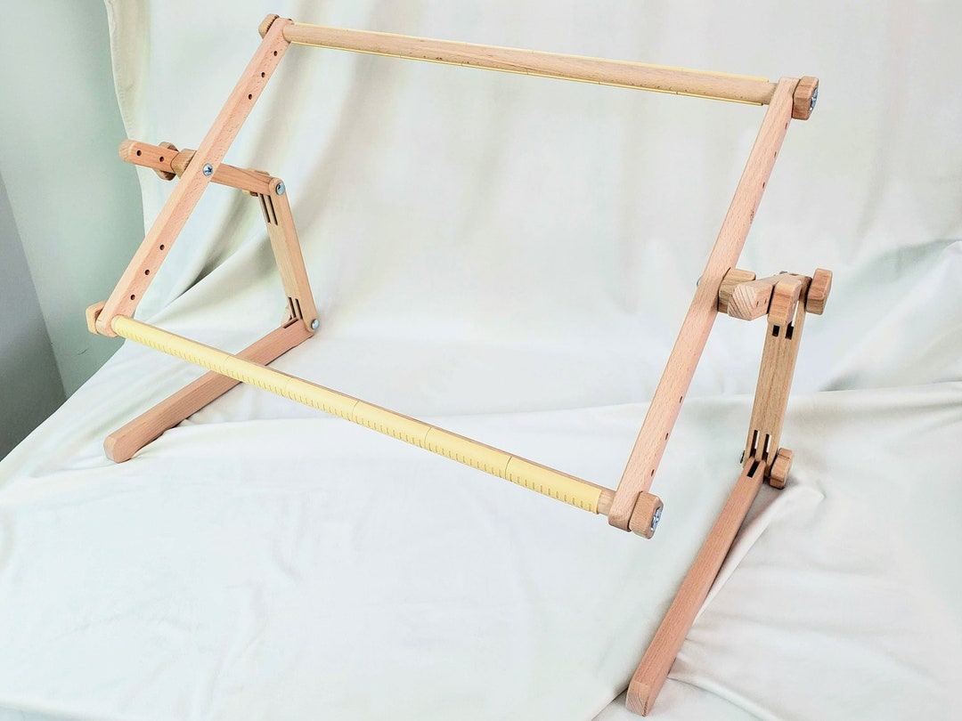 Cross Stitch Easy Clip Frame 19" (48cm ) Wood Scroll Frame for ...