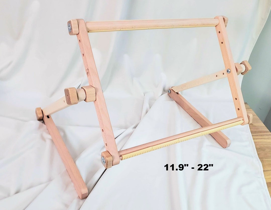 Wooden Scroll Easy Clip Frame on Table Stand 22"-12" (56cm-30cm ...