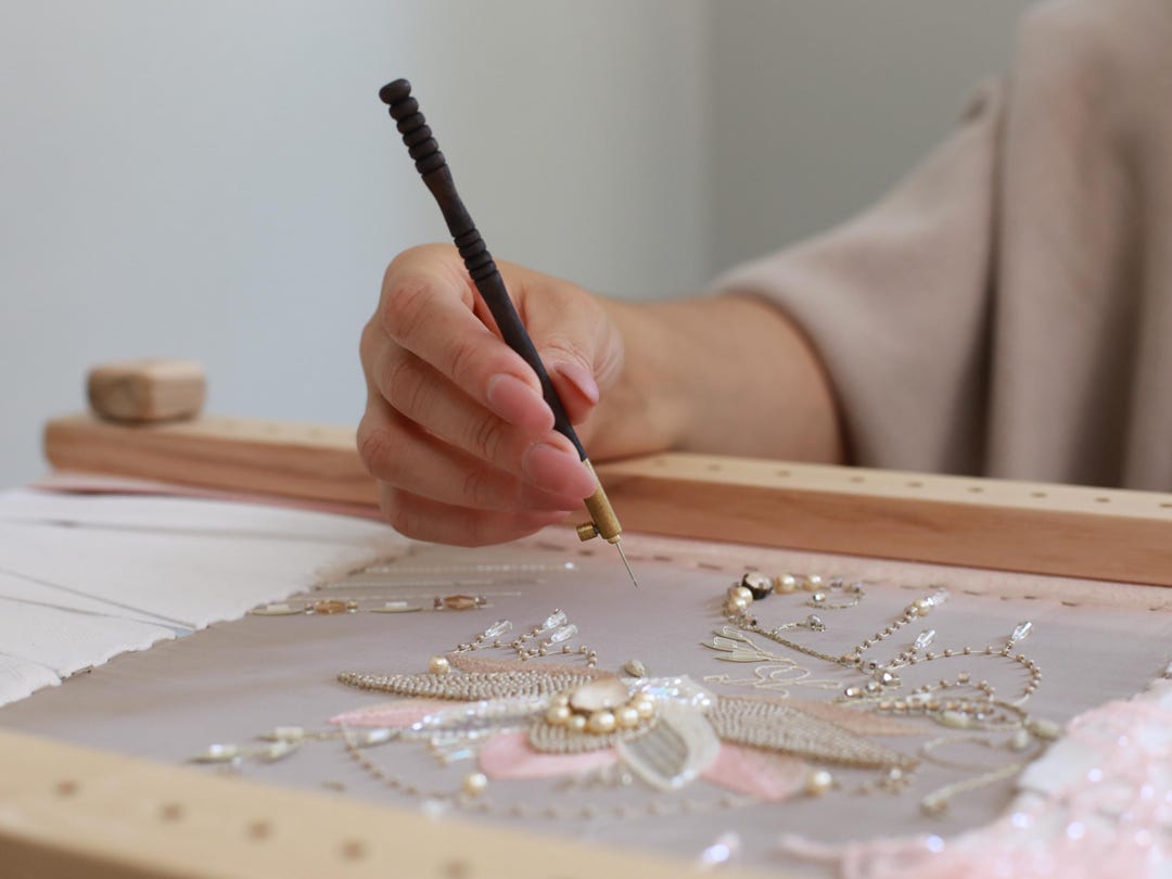 Tambour Hook for Embroidery - Handmade Handle - Etsy