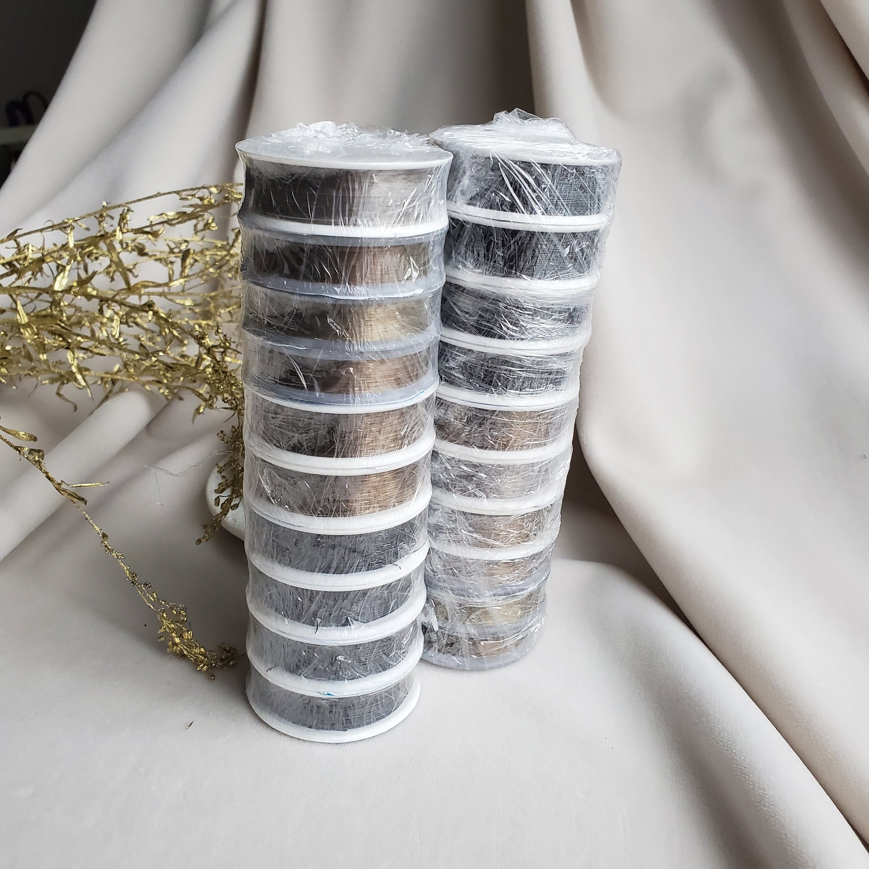 Hand Embroidery Thread 10 Reels Monofilament Line Threads - Etsy