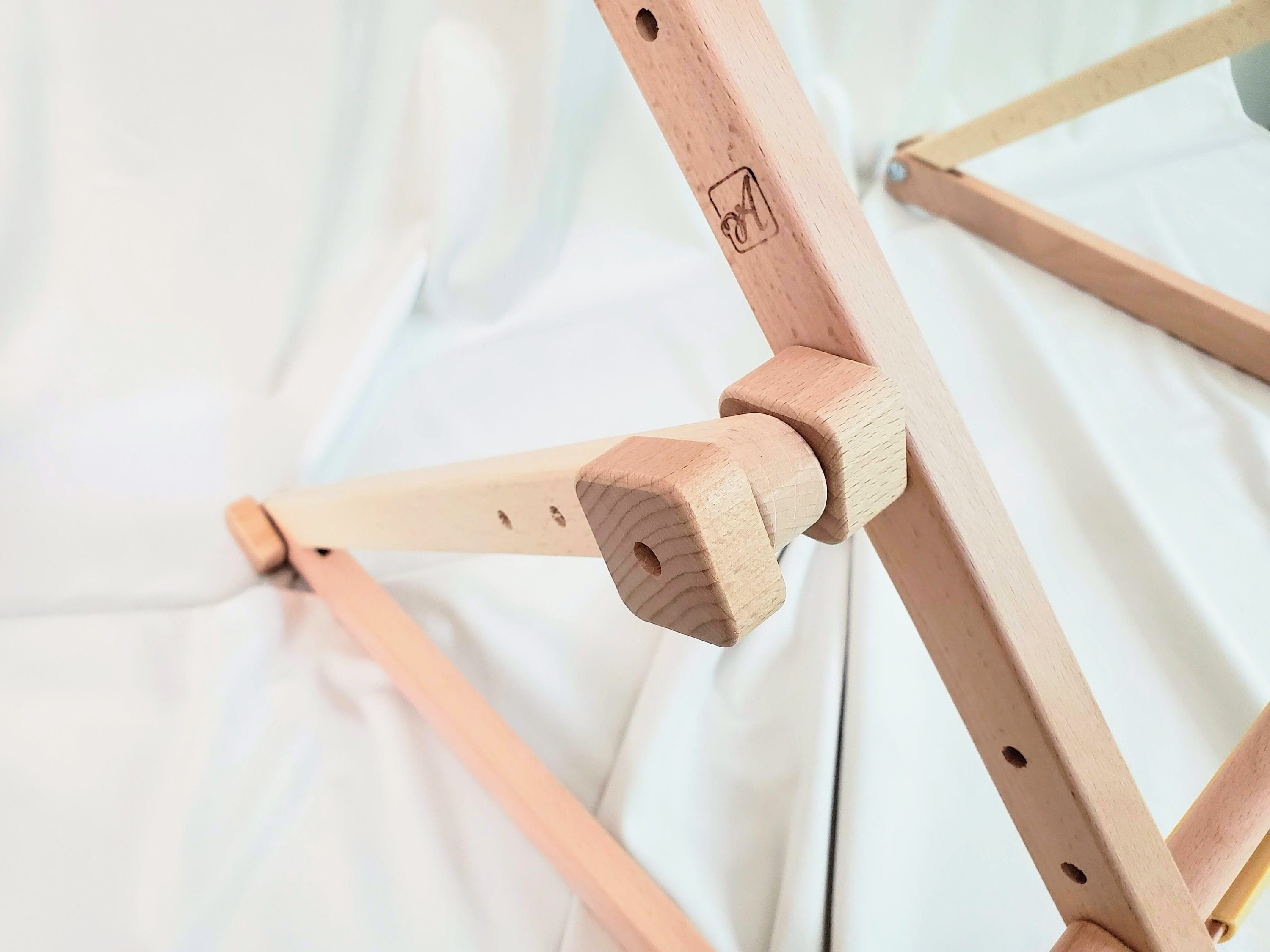 Wooden Scroll Frame for Cross Stitch and Stand 22 - Etsy