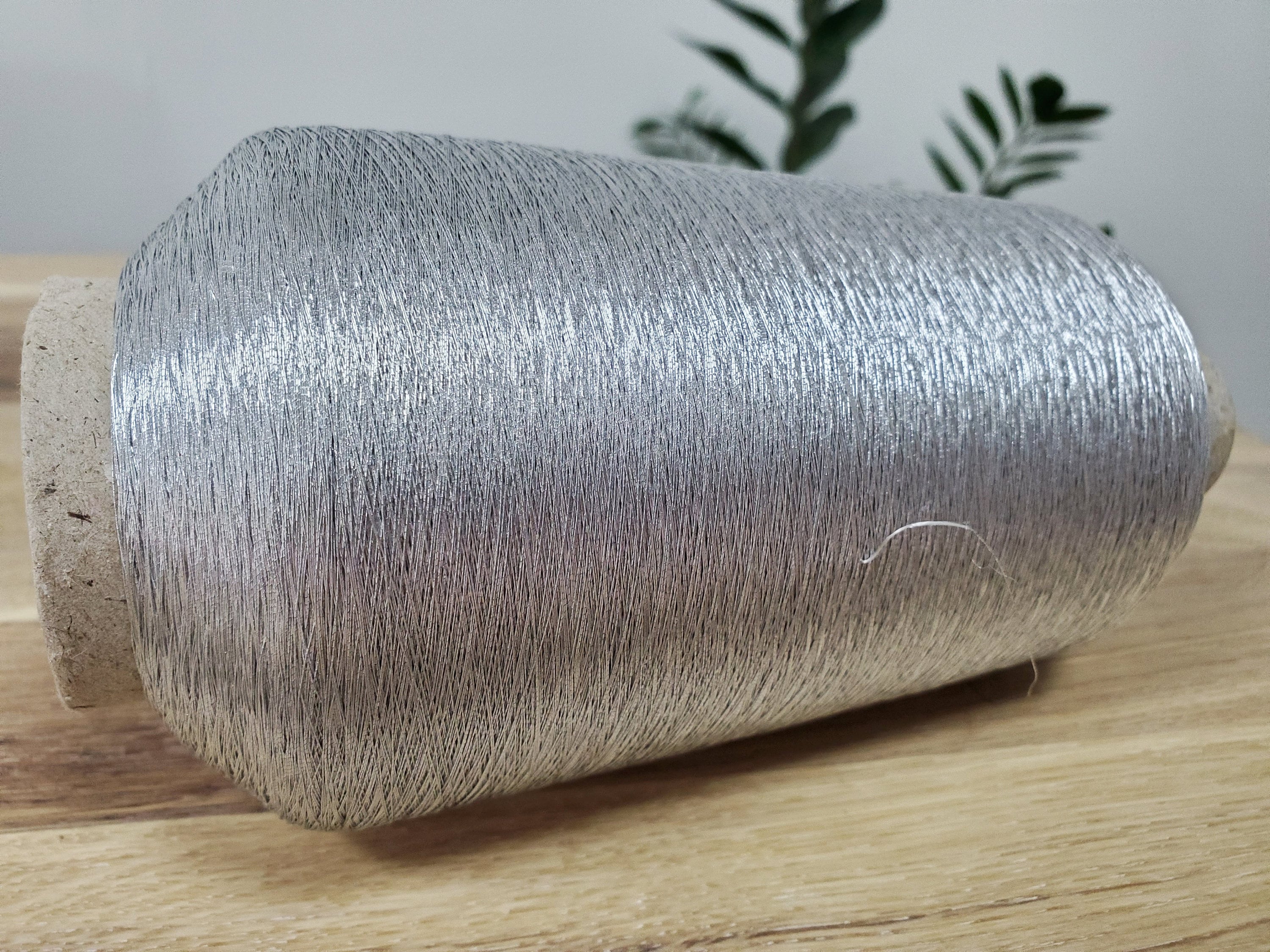 Goldwork Thread Metal thread vintage thread silver Very | Etsy