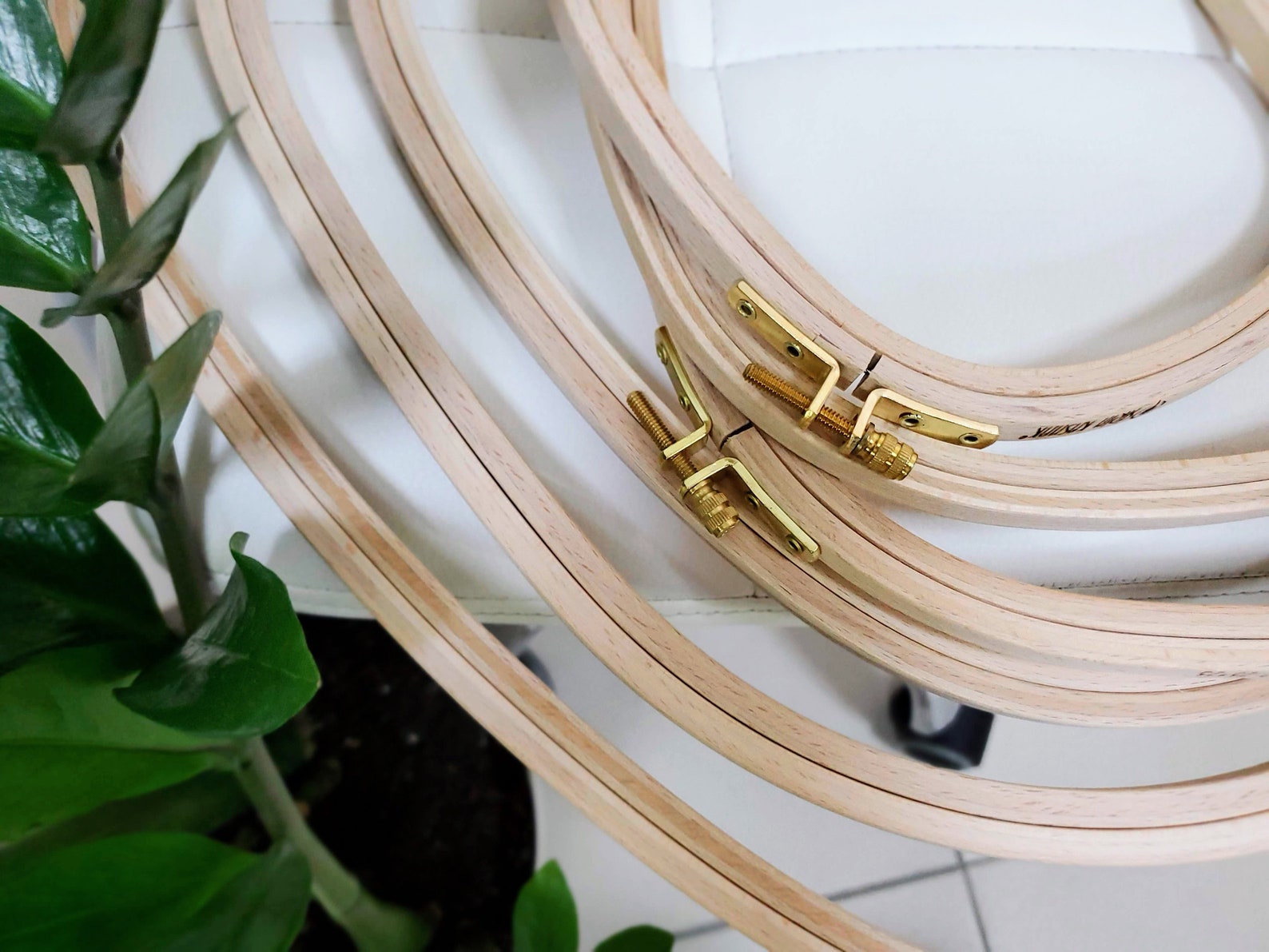 Large Square Embroidery Hoop Wooden Cross Stitch Hoops - Etsy