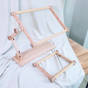 Cross Stitch Embroidery Easy Clip Frame on Stand 16" (40cm) Height ...