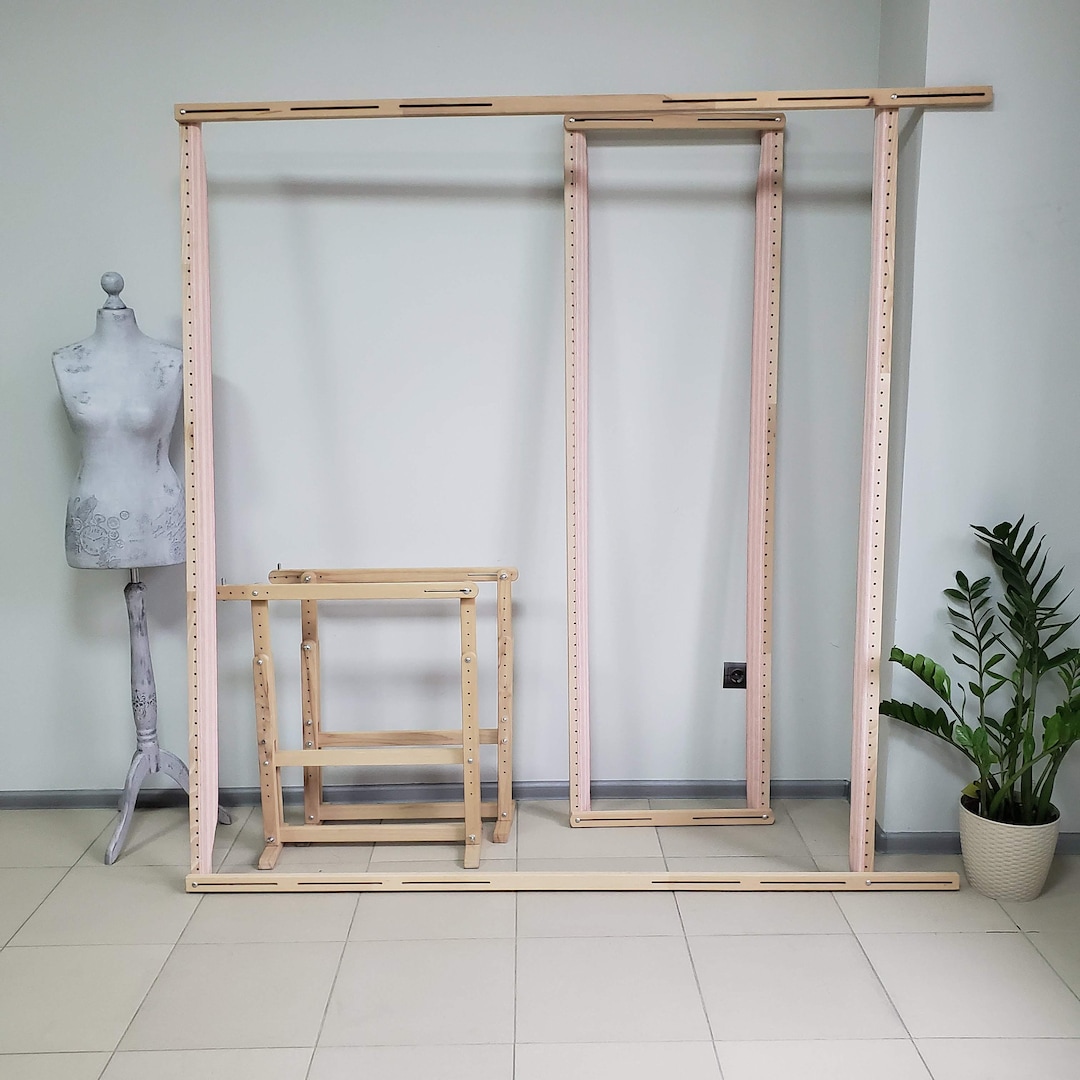 Tambour Embroidery Frame 78" (2m) With Two Pairs of Sides at 78" (2m ...