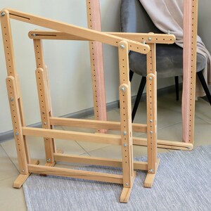 Wood Tambour Slate Frame & Trestles 55" - 24" ( 140cm - 60cm ...