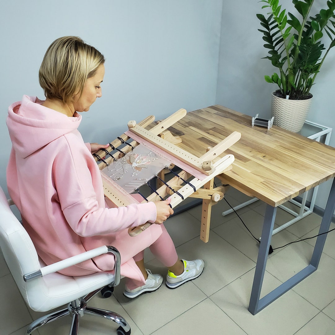 Embroidery Frame Holder and Frame 20 39 Inch 53 100cm - Etsy