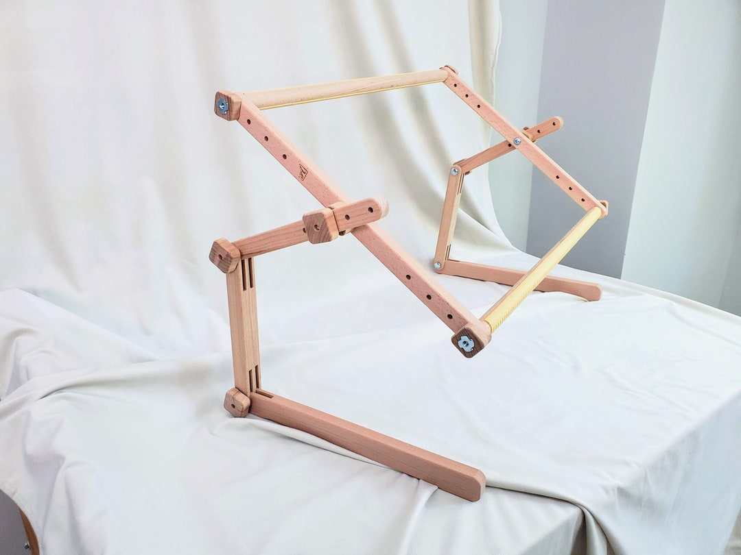 Frame Cross Stitch Hoop Stand 8 10 20cm 24cm Wooden Tapestry Frame ...