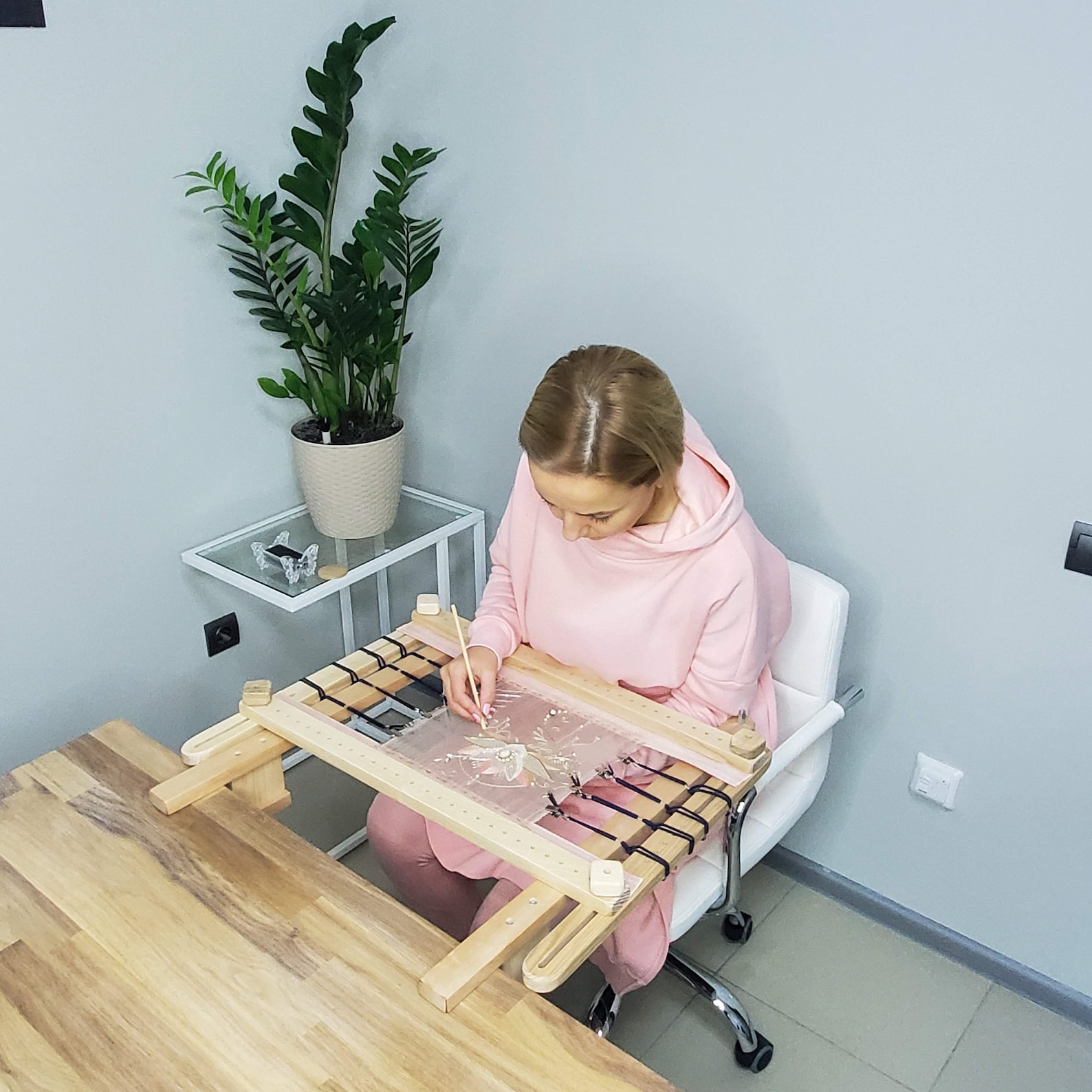 Embroidery Frame Needlework Lap Table Holder and Frame 23 | Etsy