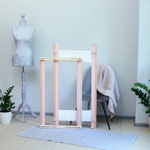 Tambur Frame & Trestles 47" (120cm) Wood Tambour Embroidery Supplies ...