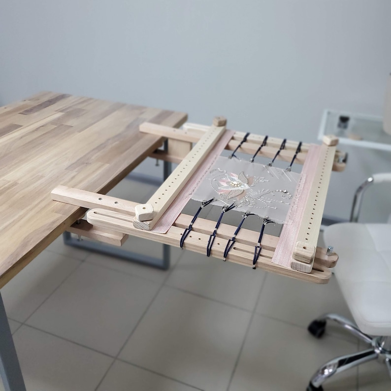 Embroidery Frame Needlework Lap Table Holder and Frame 23 | Etsy