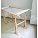 Tambur Frame & Trestles 47" (120cm) Wood Tambour Embroidery Supplies ...