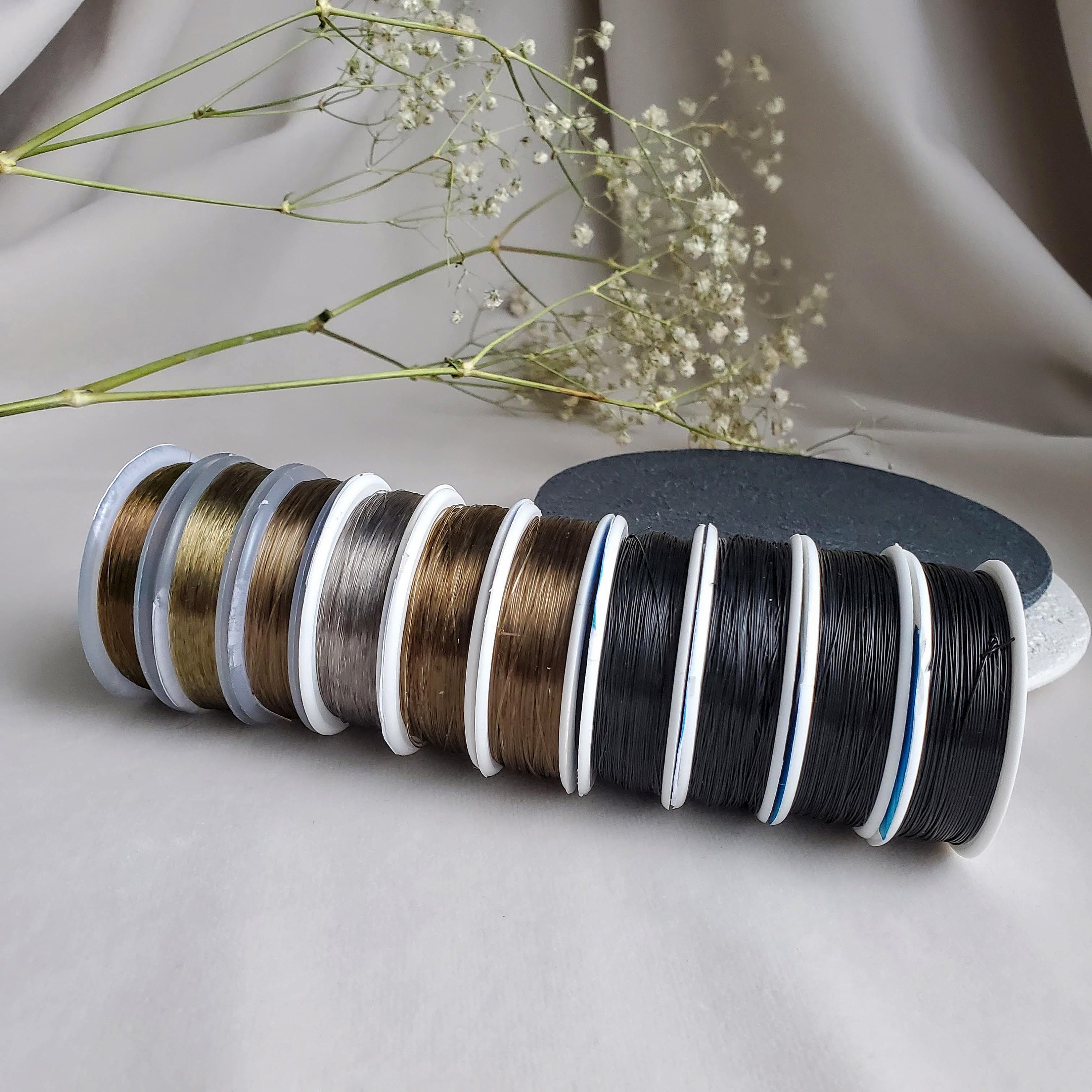 Hand Embroidery Thread 10 Reels Monofilament Line Threads - Etsy