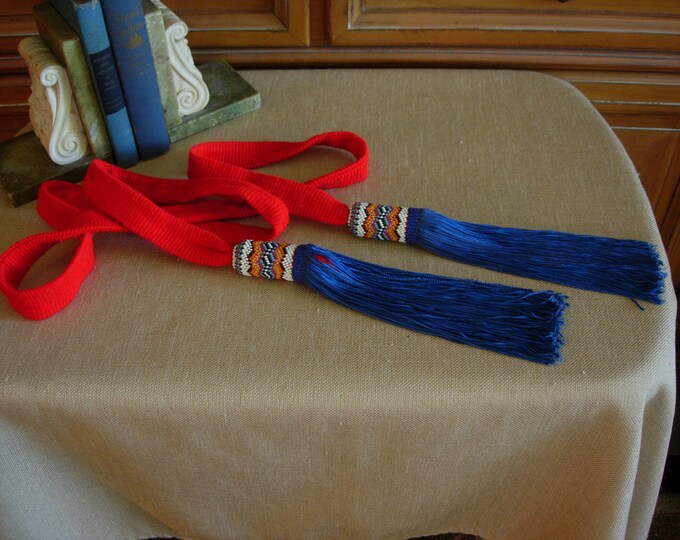Gourd Dance Sash With Beaded Ends - Etsy