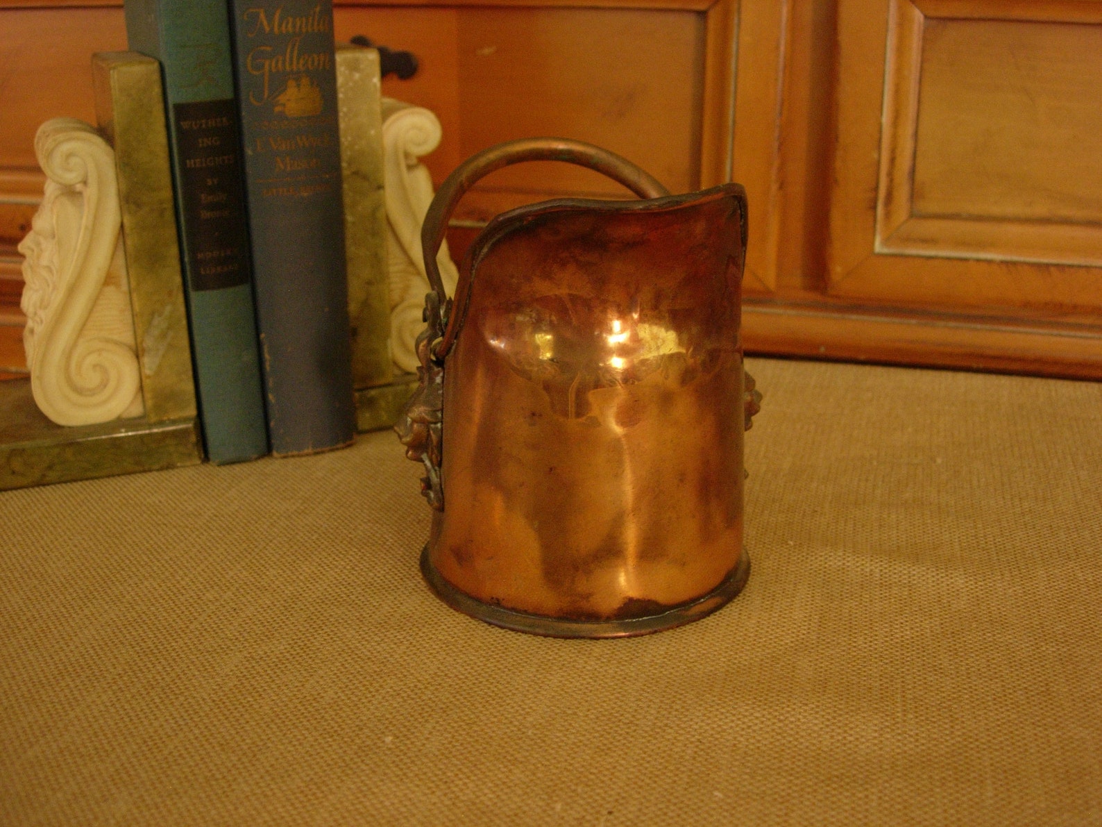 Miniature Farm Coal Scuttle Copper and Brass - Etsy Canada