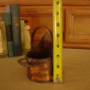 Miniature Farm Coal Scuttle Copper and Brass - Etsy Canada