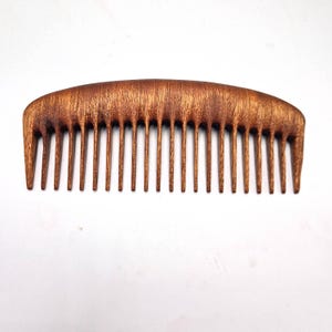 Handmade Redwood Pocket Comb: Natural Wood Hair Comb - Etsy