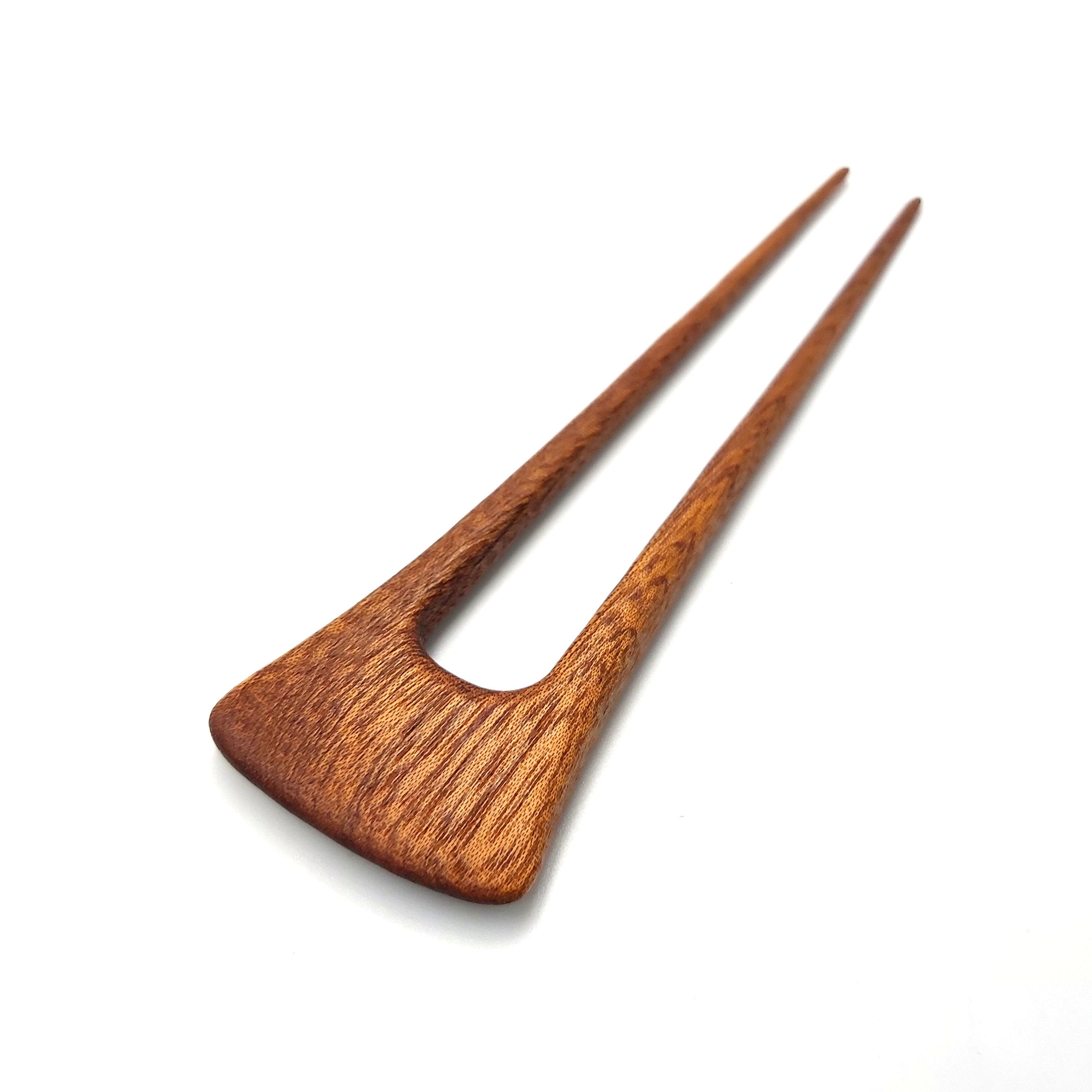 Wooden Hair Fork/ Redwood Fork / Wedding Hair Fork / Wooden - Etsy