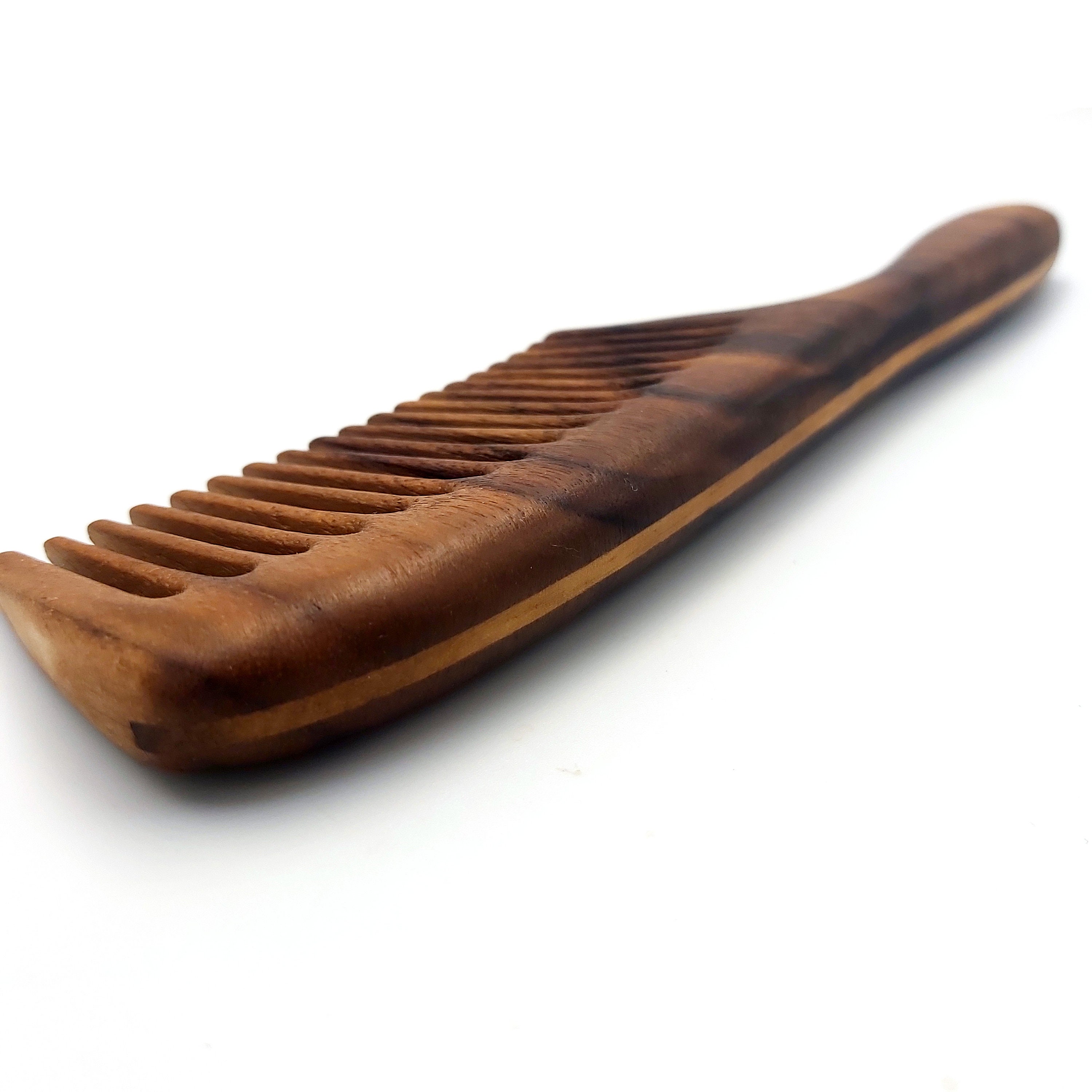 Handmade Walnut Wood Hair Comb: Anti-static, Healthy Hair. Personal ...