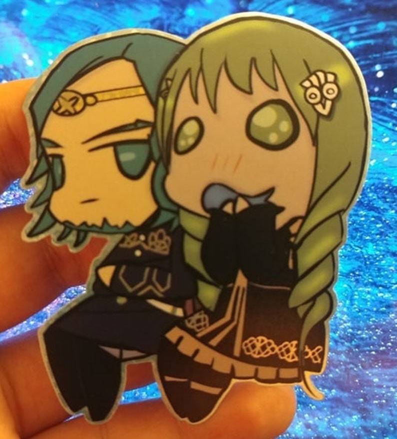 Fire Emblem Three Houses Seteth & Flayn Sticker - Etsy