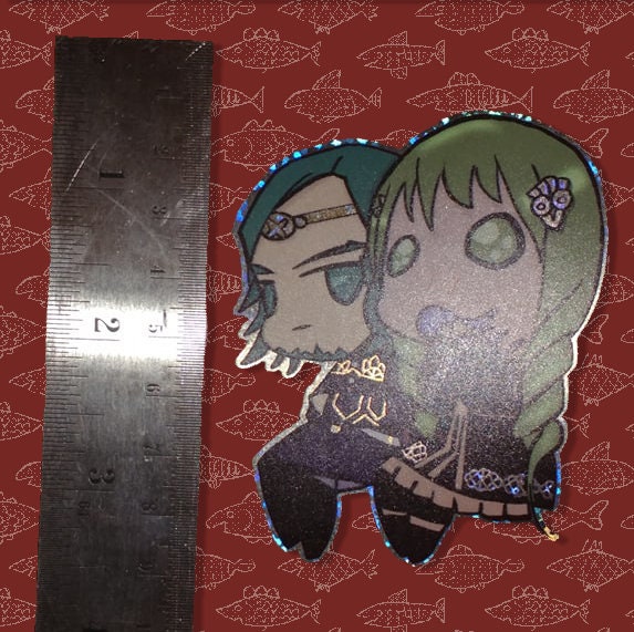 Fire Emblem Three Houses Seteth & Flayn Sticker - Etsy