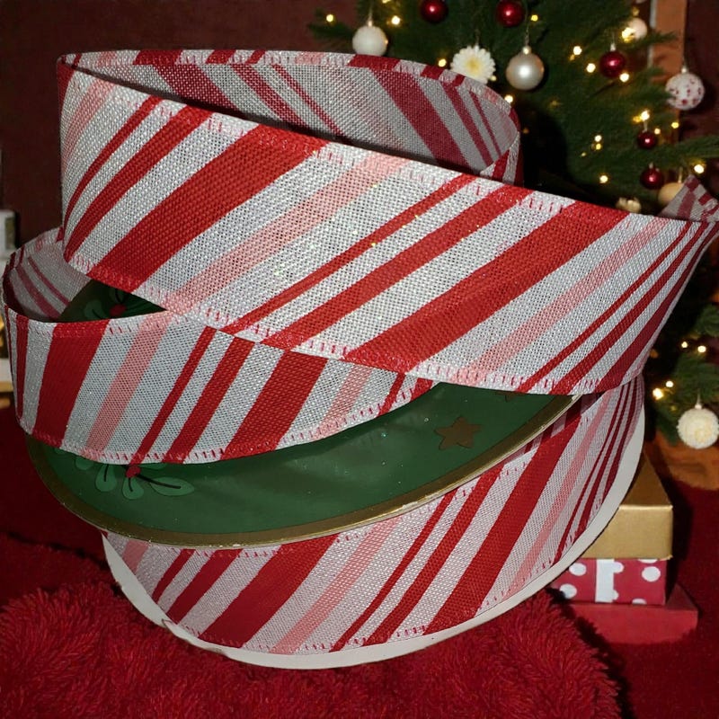 Peppermint Pink Ribbon - Etsy