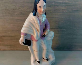 Antique Georgian Staffordshire Figure of a Gentleman Circa 1790 - Etsy