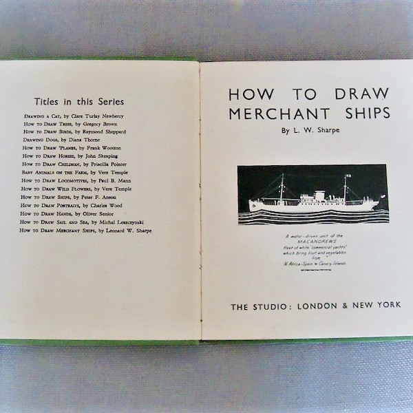 Merchant Ships - Etsy