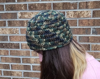 Crochet Pattern: Beginner Friendly, Ribbed Beanie, PDF, Crochet Hat, - Etsy