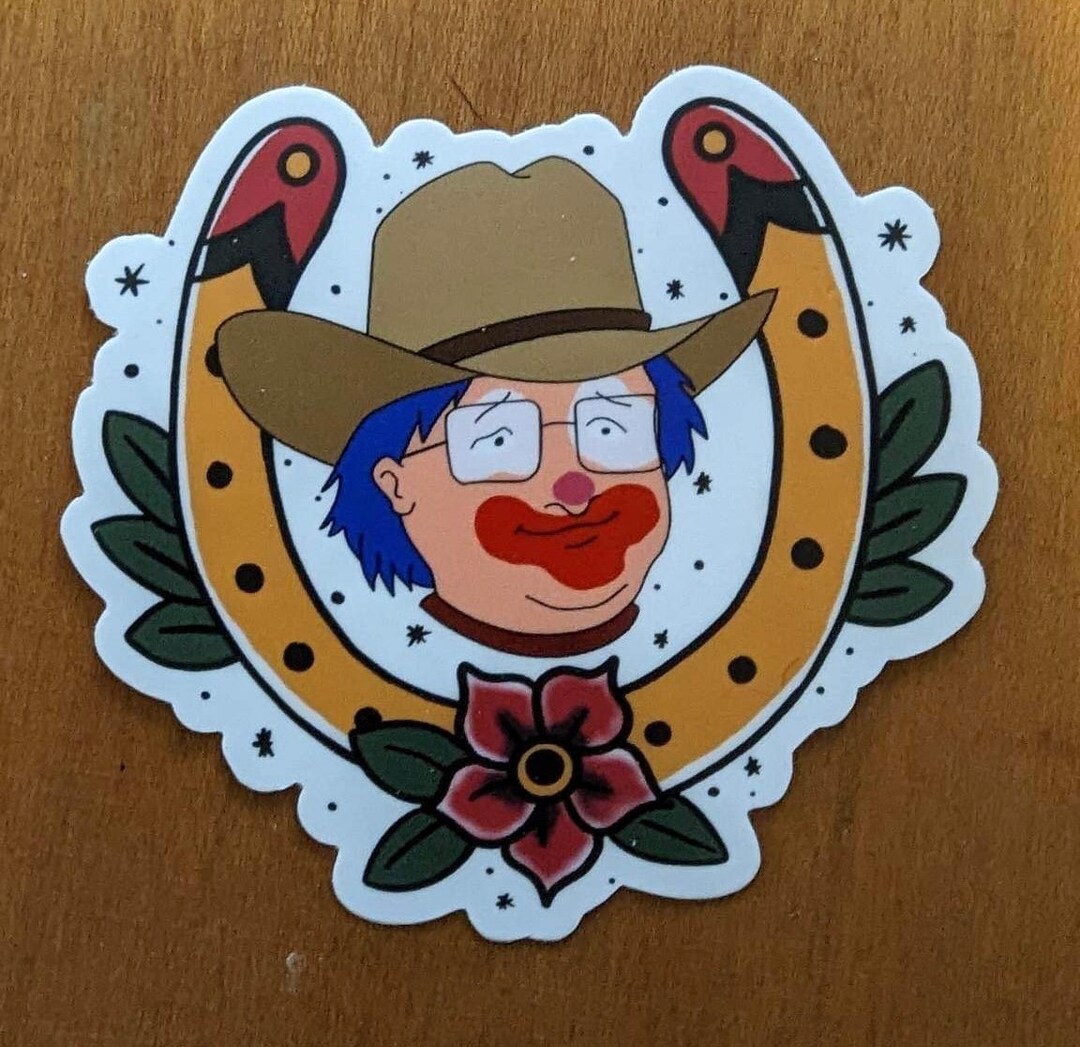 Rodeo Clown Bobby Hill King of the Hill Sticker - Etsy