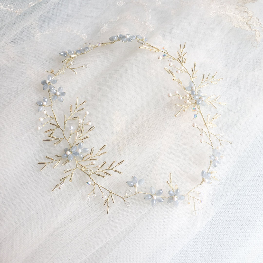 Boho Hair Vine/bridal Vine/wedding Hair Vine/bridal Accessories/wedding ...