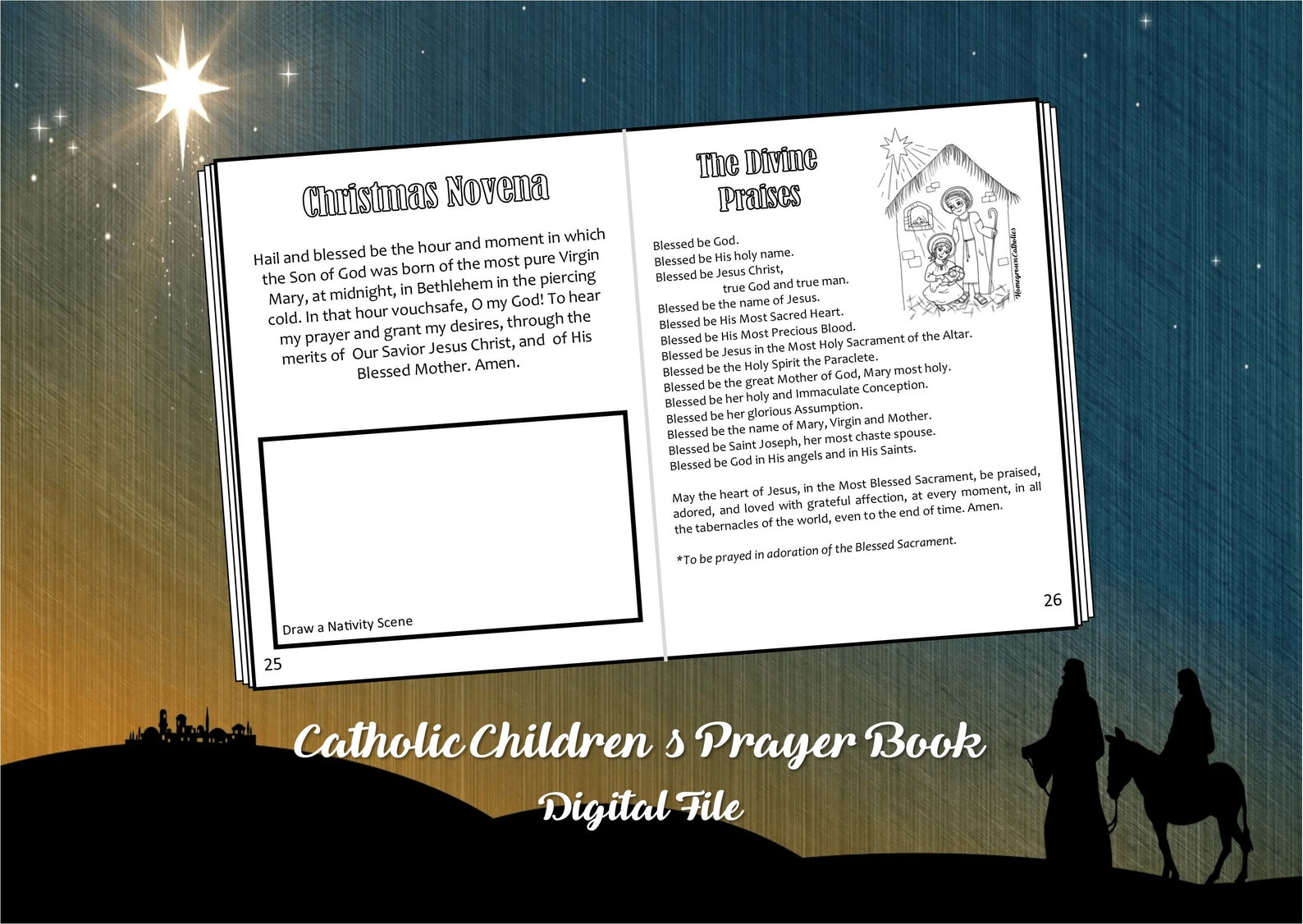Children's Prayer Book PDF File - Etsy