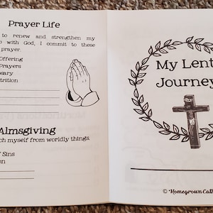 Lent Journey Digital File - Etsy