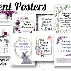 Lent Posters - Digital File - Etsy