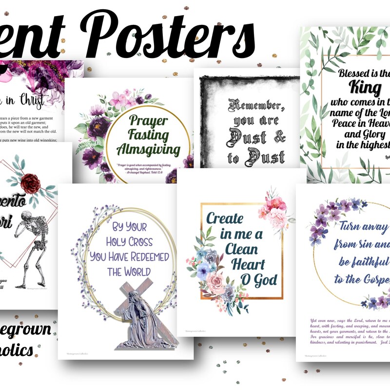 Lent Posters - Etsy