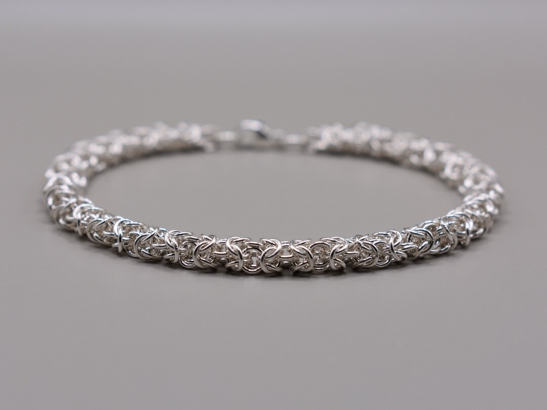 Elegant Turkish Roundmail Chainmail Bracelet - Handcrafted Jewelry for ...