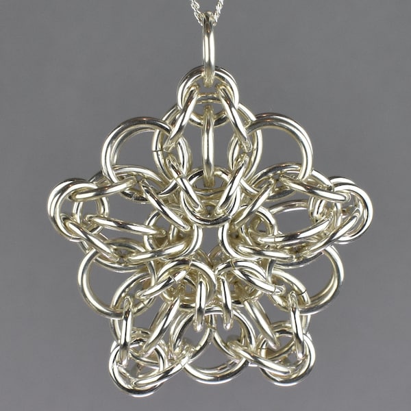 Chainmail Pendant - Etsy