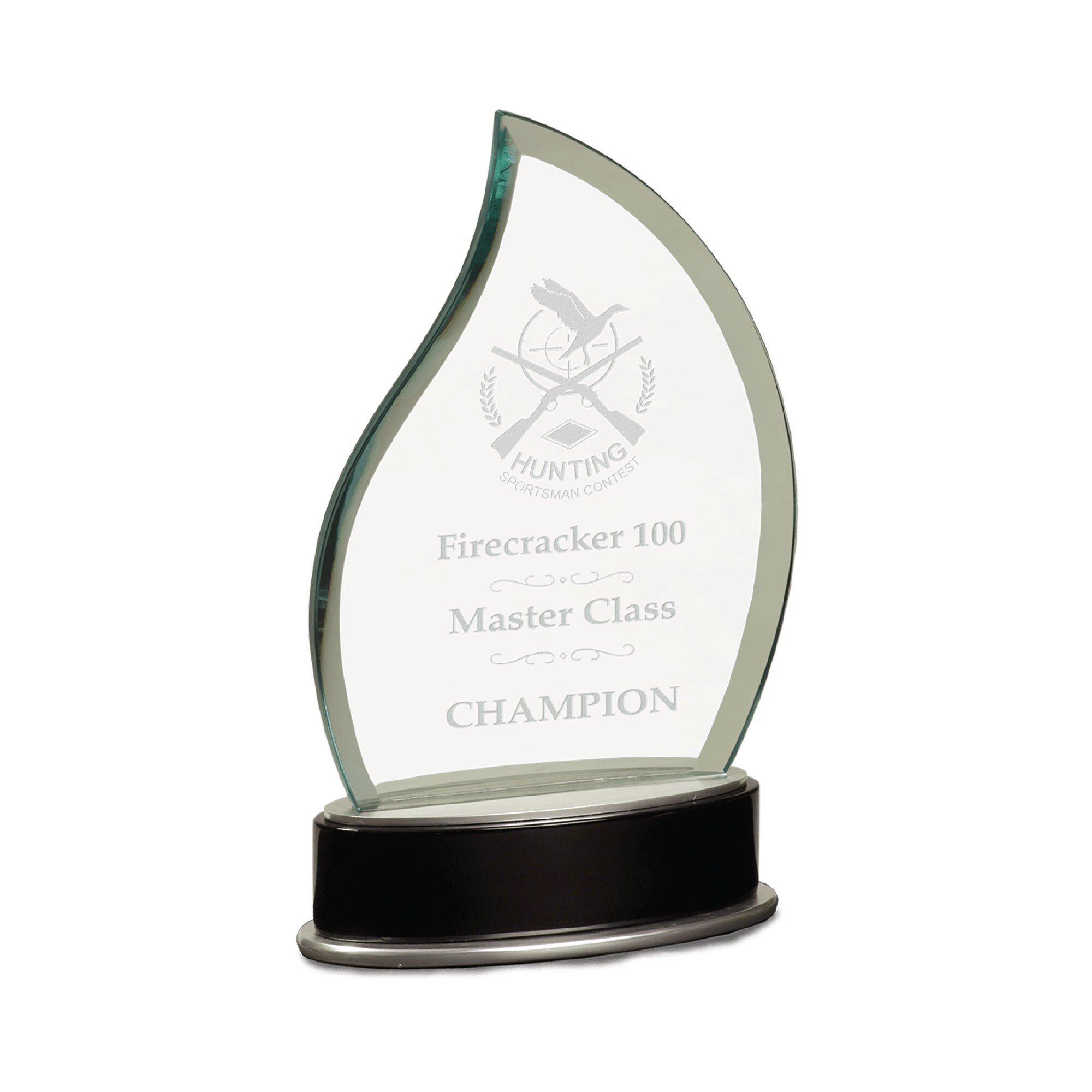 Custom Insert Personalized Engraving Flame Award Trophy Collectibles ...