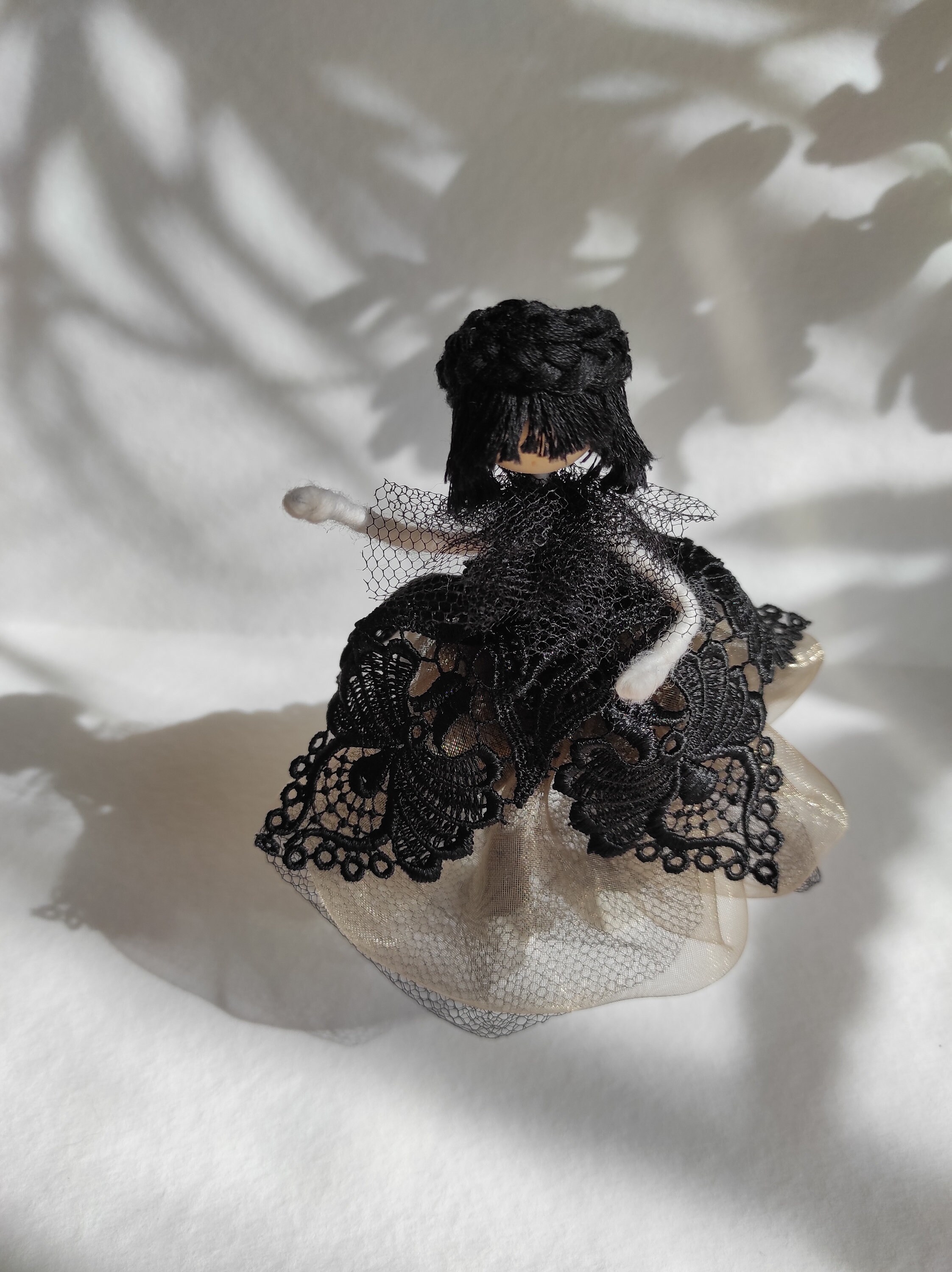 Wednesday Addams Doll Decoration wednesday Addams Doll Art Addams Doll ...